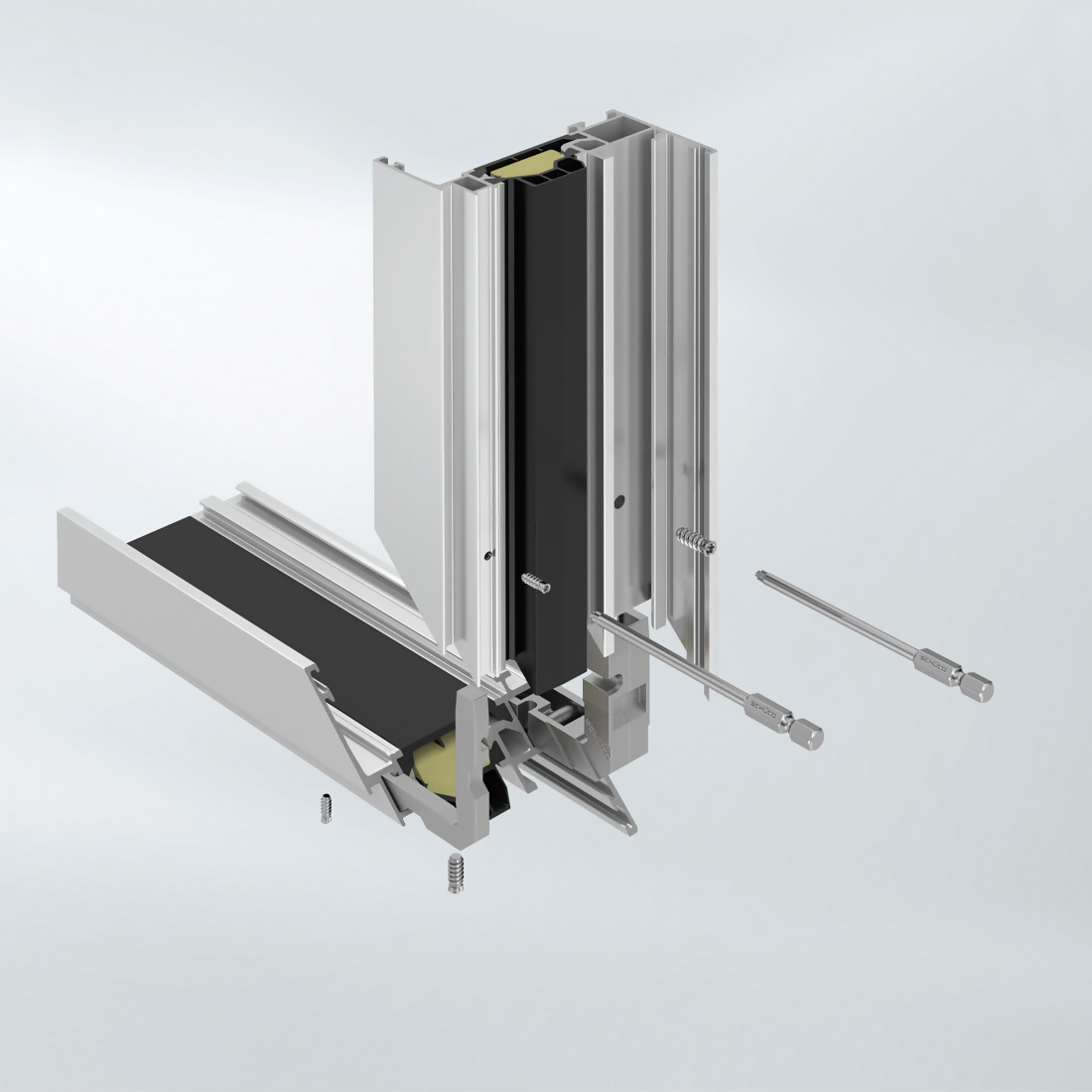 Aluminium Fenster Schüco AWS 75.SI